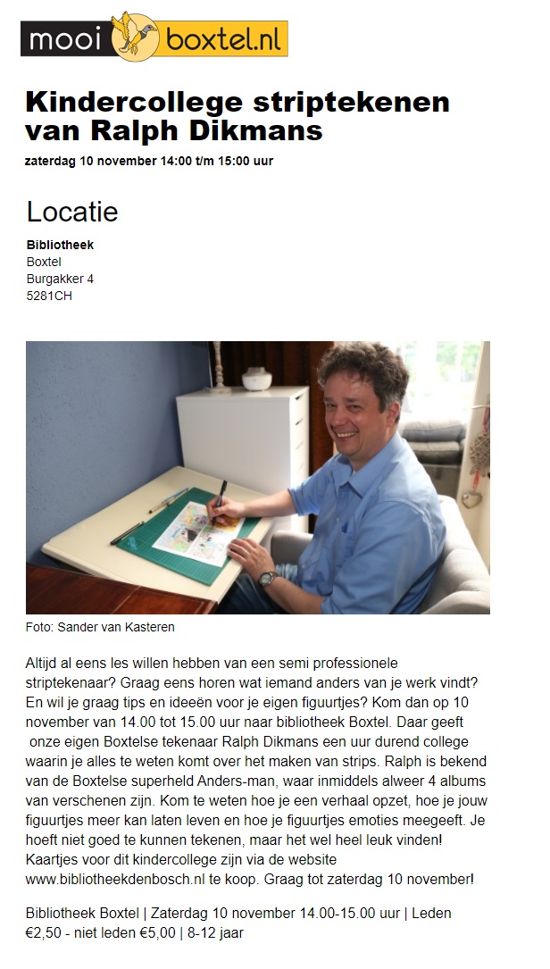 Workshops en mogelijkheden – Ralph Dikmans Design